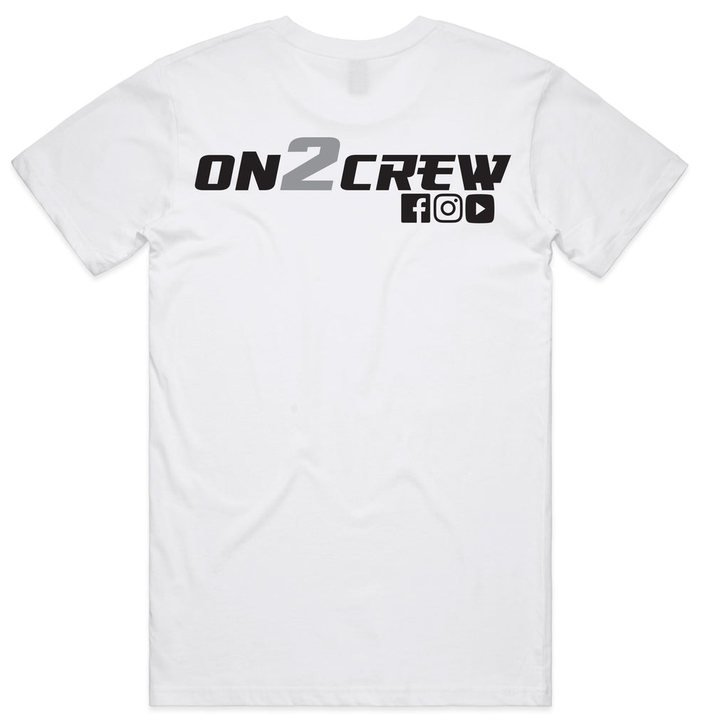 On2Crew Socialite Tee - White – On2crew