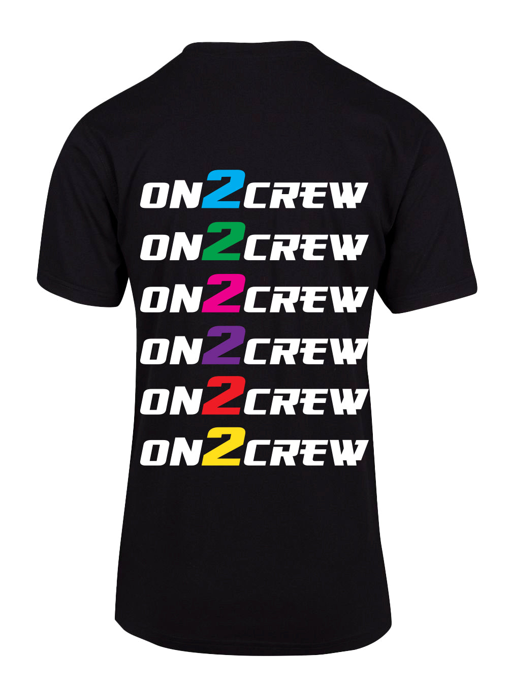 On2Crew Stakd Short Sleeve Tee - Black – On2crew